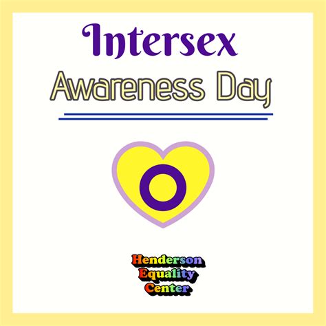 Intersex Awareness Day Henderson Equality Center