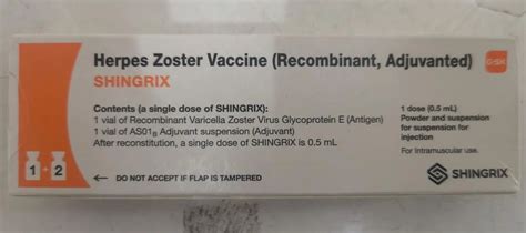 Shingrix Vaccine 1 Dose X 05ml At ₹ 8800box In Hyderabad Id