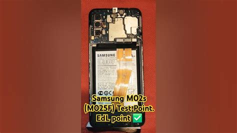 Samsung M02s M025f Test Point Edl Point ️ Youtube