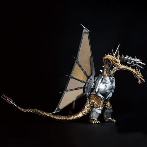 Mecha King Ghidorah 1991 Ichibansho Sofvics Collectible Figure By