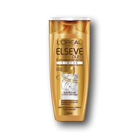 Shampoo Óleo Extraordinário Cachos Elseve Frasco 400ml Mercantilnovaera