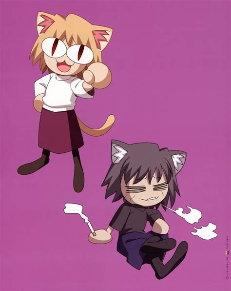 Safebooru Chibi Neko Arc Neko Chaos Nekoarc Takeuchi Takashi