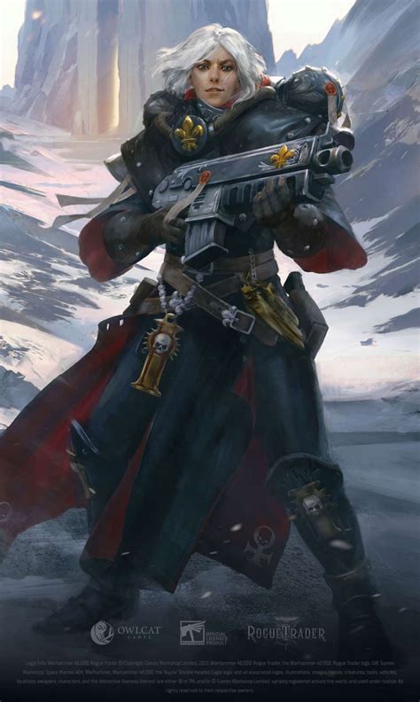 Adepta Sororitas Argenta Art By Owlcat Games 40k Gallery Artofit