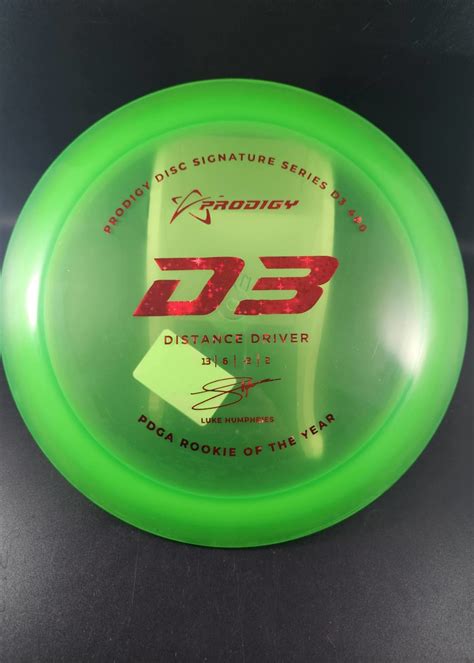 Prodigy D3 400 Plastic Luke Humphries 2022 Signature Series Rock On