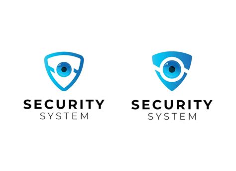 Security Logo Technology For Your Company Shield Logo For Security