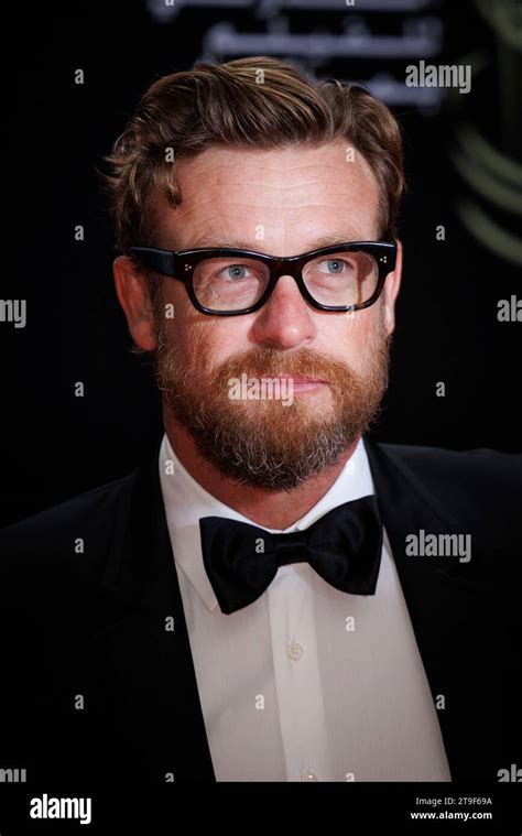 Simon R Baker Poses For Photographers Before The Opening Ceremony Of The Marrakech