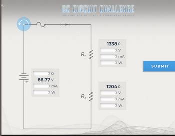 Answered DG CIRCUIT CHALLENGE SOLVING FOR DC CIRCUIT COMPONENT VALUES Bartleby