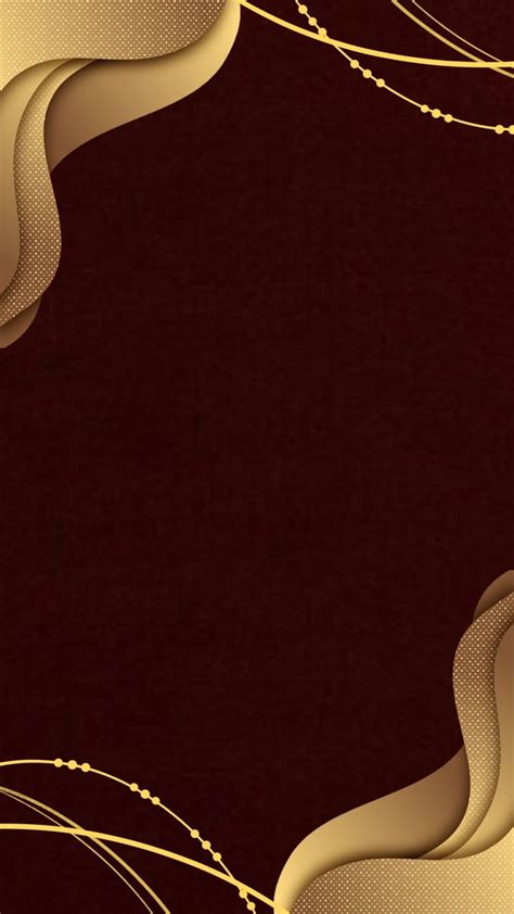 Elegant Maroon And Gold Background