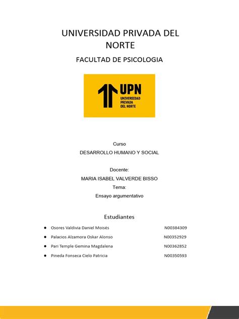 T2desarrollo Humano Y Socialosores Valdivia Daniel Moises Pdf