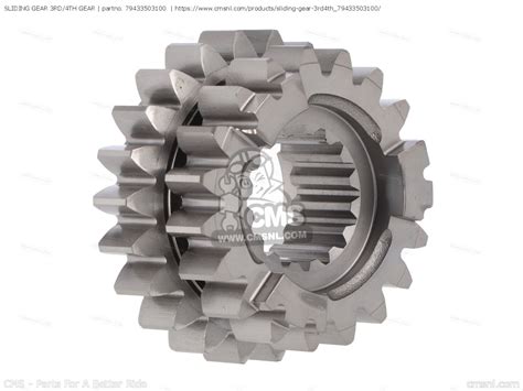 79433503100 Sliding Gear 3rd4th Gear Ktm Buy The 79433503100 At Cmsnl