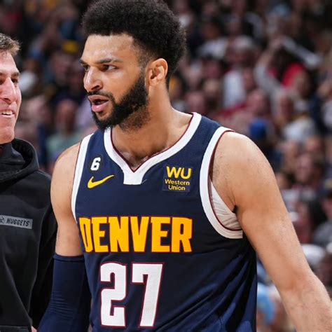 เสื้อกีฬาบาสเก็ตบอล ลายทีม Nba Denver Nuggets Jersey No 27 Jamal Murray 22 23 Season ชุดเหย้า