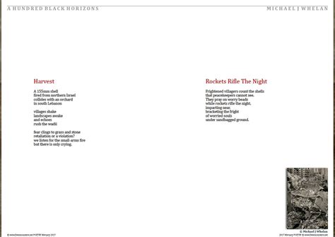 Michael J Whelan A Hundred Black Horizons Live Encounters