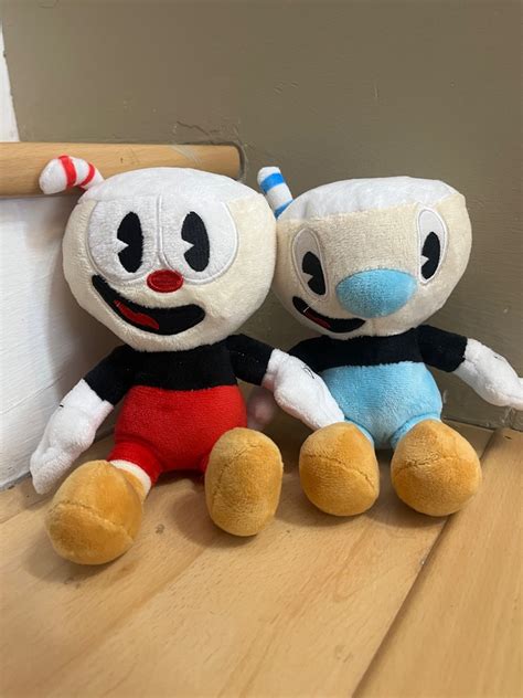 15cm Cuphead Mugman Plush Hobbies And Toys Toys And Games On Carousell