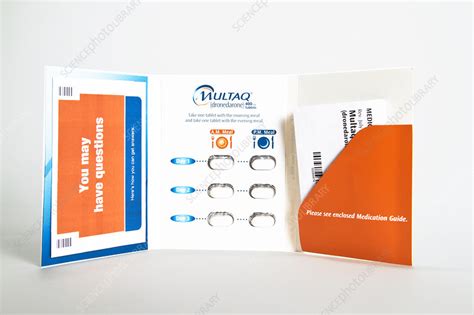 Multaq Stock Image C017 4696 Science Photo Library