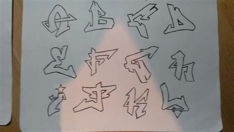 Graffiti Alphabet 1 By Eschibug On Deviantart