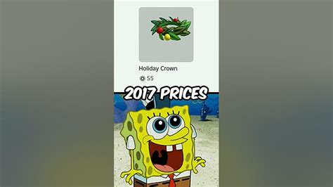 Old Vs New Roblox Prices Youtube