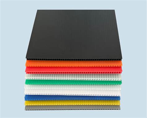 Wholesale Black Correx Sheets Pp Flute Board Factory Polyflute