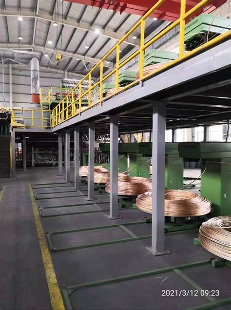 Supply 100t Oxygen Free Rod Upcasting For Producing Copper Busbars