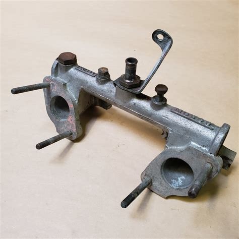 Original Mg Mgb Mowog Inlet Intake Manifold 4 Cylinder For Twin Su Carb 12h1398 For Sale