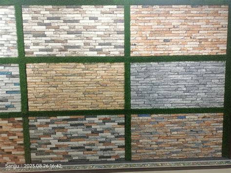 Ceramic Matte High Depth Elevation Wall Tiles Size 1x15 Feet300x450