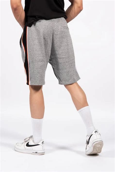 Mens Charcoal Hudson Fleece Shorts Justyouroutfit