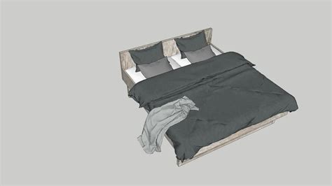 Bed 180x200 Cm 3d Warehouse
