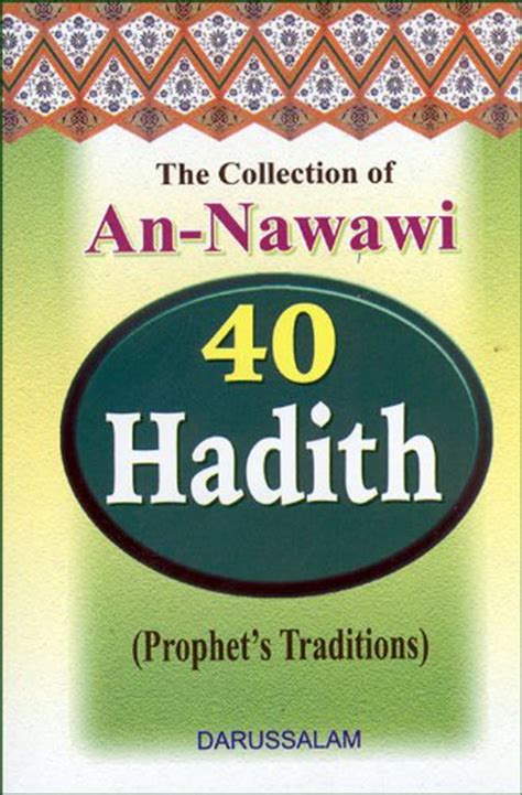 The Collection Of An Nawawi Forty 40 Hadith Pocket Size Sunnah