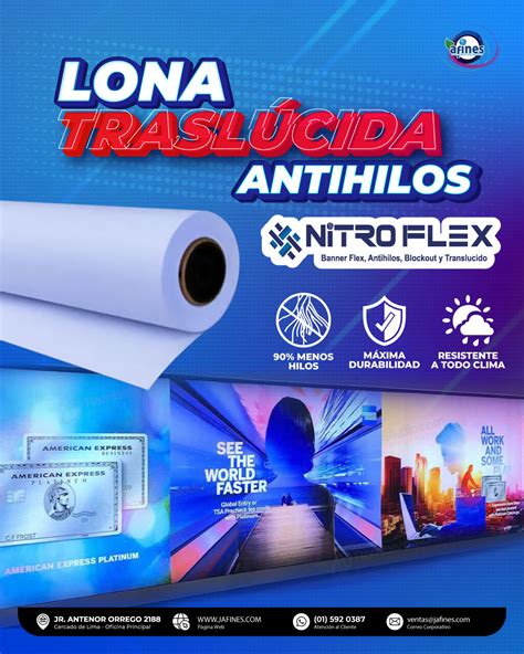 Afines 🌟lona Translúcida Antihilos ¡visibilidad 247🌟 Es Ideal Para