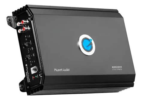 Planet Audio Big Bang Amplificador Clase D 2500 Watts Max 1 Negro