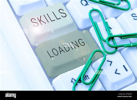 Text Caption Presenting Skills Loading Business Idea Points Out The Degree Of Difficulty When