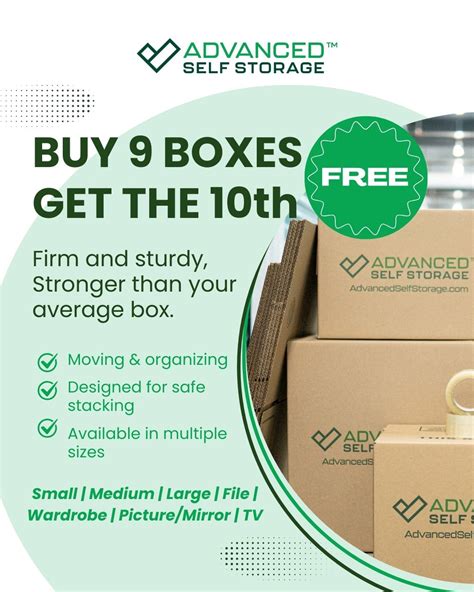 Advanced 📦 Buy 9 Boxes Get The 10th Free 🎉 Moving Or Organizing Just Got Easier Our Boxes
