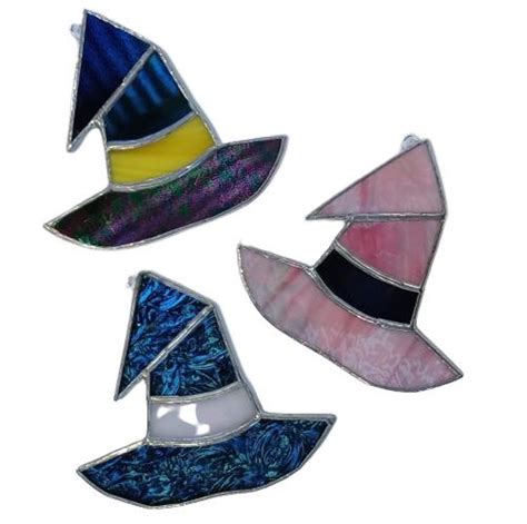 Stained Glass Witch Hat Etsy