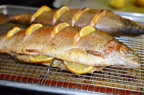 Trout Fish Cooked