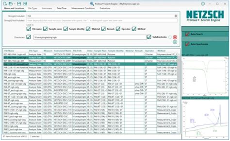 Netzsch Proteus Software For Dsc Netzsch Analyzing And Testing