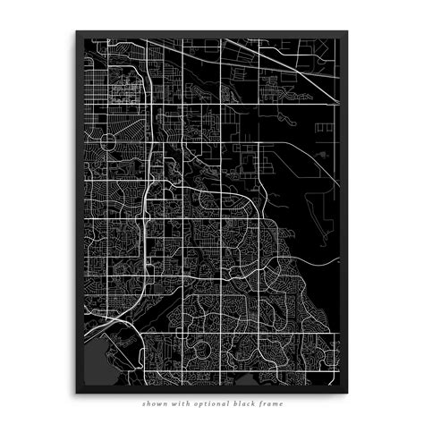 Aurora Colorado Poster City Map Decor