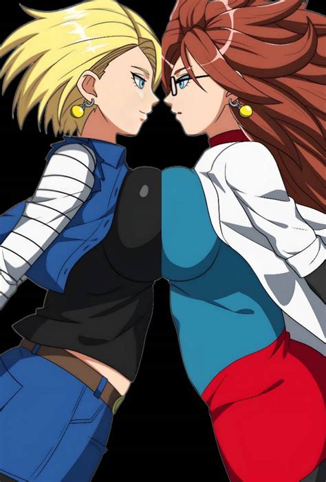 Android 18 And Android 21 Potara Fusion Part 1 By Vegettoblack16 On