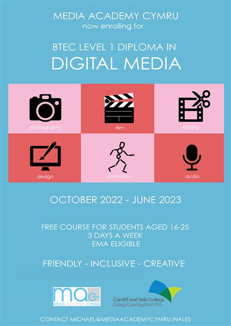 Education And Training Media Academy Cymru
