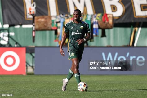 Kamal Miller Of Portland Timbers Looks To Pass Against Fc Dallas