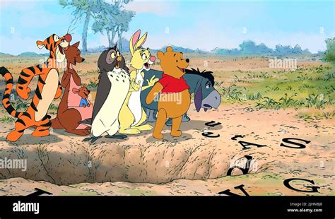 Tigger Kanga Roo Owl Rabbit Winnie The Pooh Eeyore Winnie The