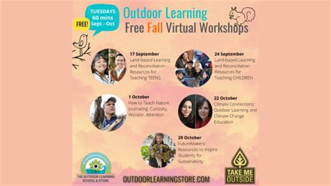 Free Outdoor Learning Seasonal Virtual Workshops Eepro