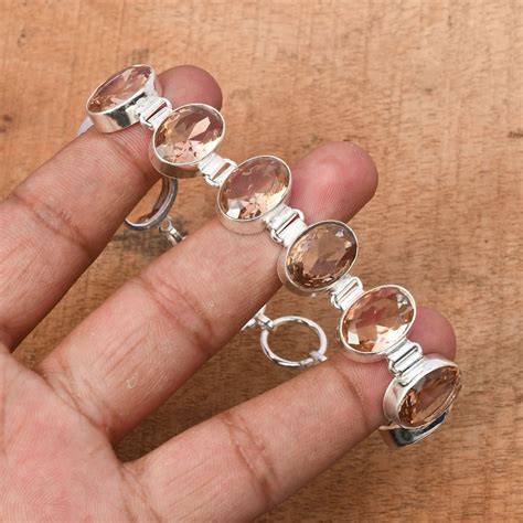 Morganite Jewelry Etsy