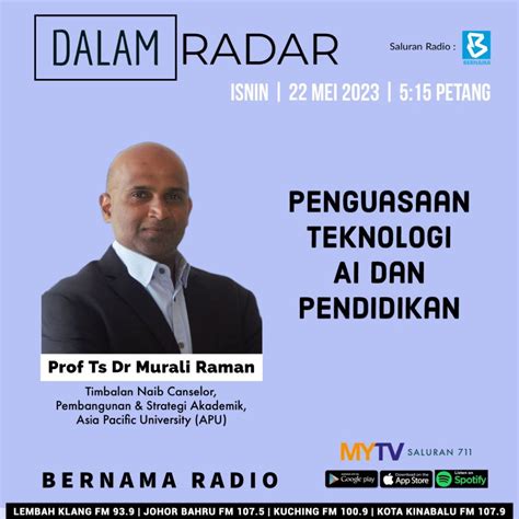 Prof Ts Dr Murali Raman On Linkedin Apu