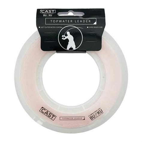 Buku Cast Series Topwater Casting Mono Leader Tackle World
