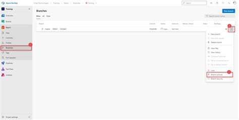Branch Protection In Azure Devops