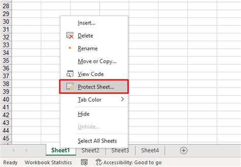 Cara Memproteksi Worksheet Dengan Password Di Microsoft Excel