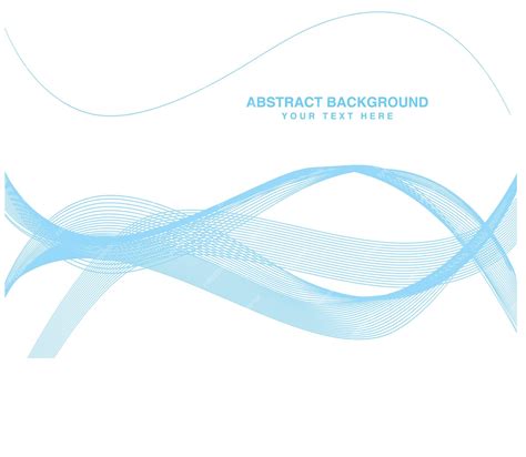 Premium Vector Abstract Blue Background Creative Design Free Vector Illustration Colorful Wave