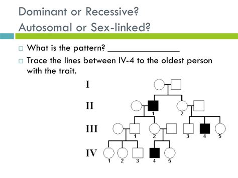 Ppt Pedigrees Powerpoint Presentation Free Download Id2380382