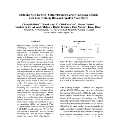 Distilling Step By Step Outperforming Larger Language Models With Less Training Data And