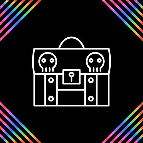 Treasure Chest Vector Icon Vector Art At Vecteezy