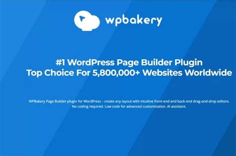 Wpbakery Page Builder Wordpress Plugin By Apr 2024